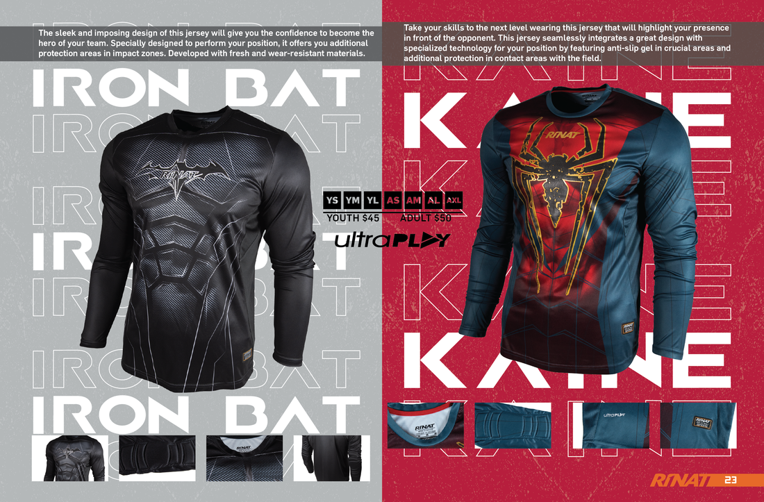 Rinat IRON-BAT Goalkeeper Jersey – Rinat USA the Goalkeeper brand made ...