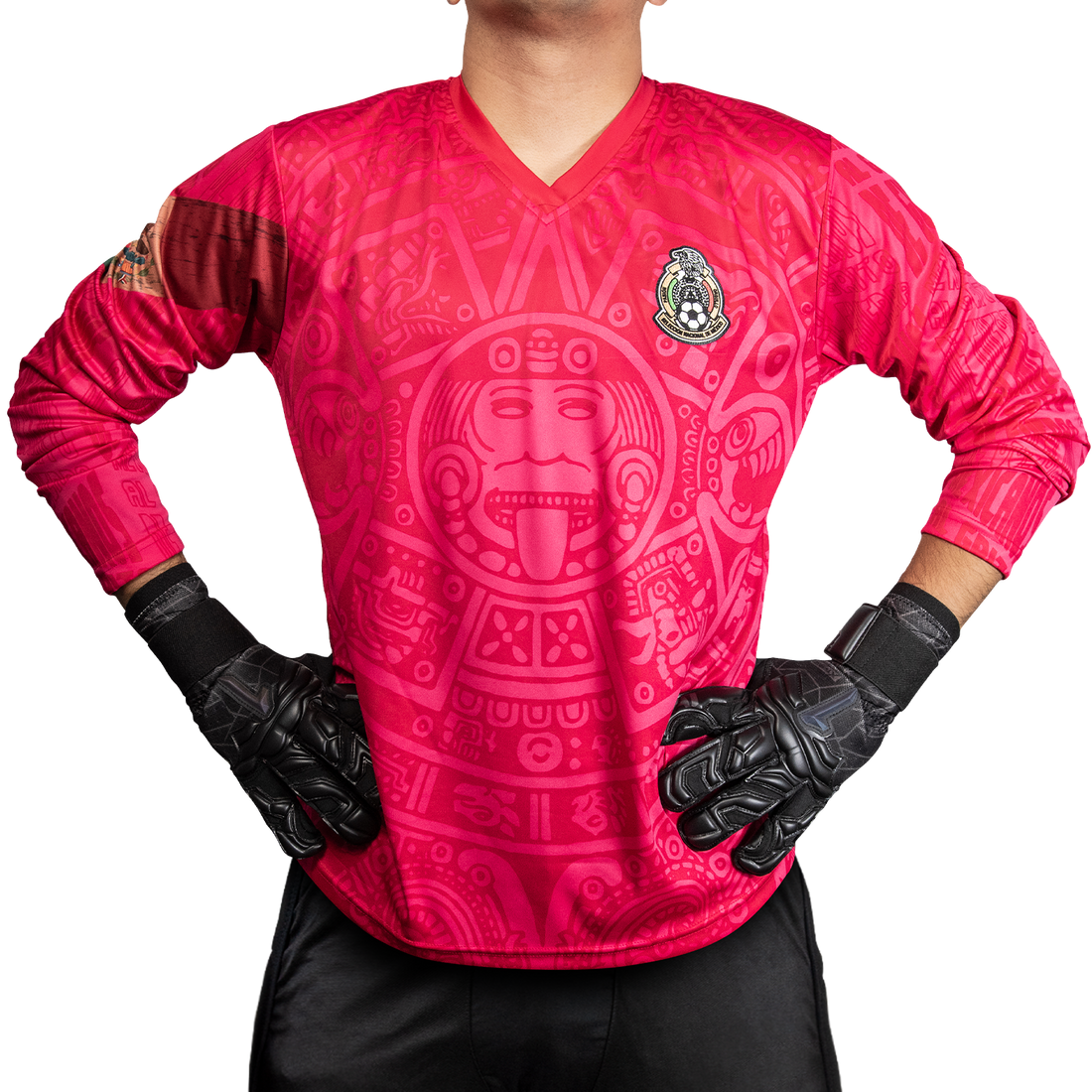 Mexico 98 Retro Goalkeeper Jersey by Geko – Rinat USA the Goalkeeper ...